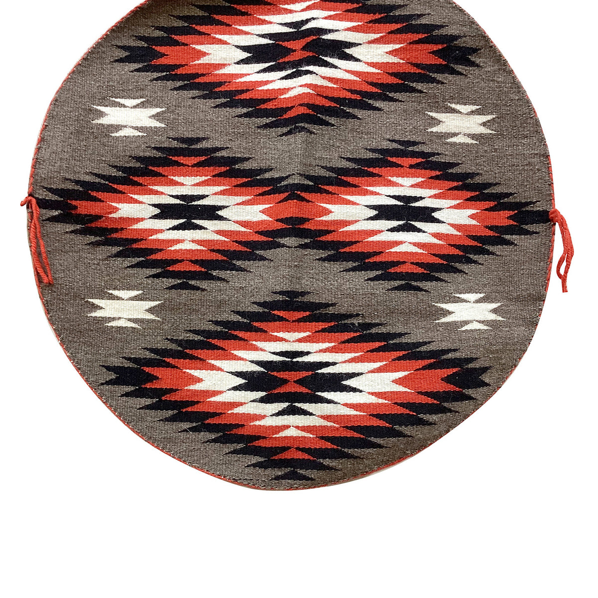 Rose Gorman, Circular Eye Dazzler Rug, Navajo Handwoven, 22 in – Perry ...