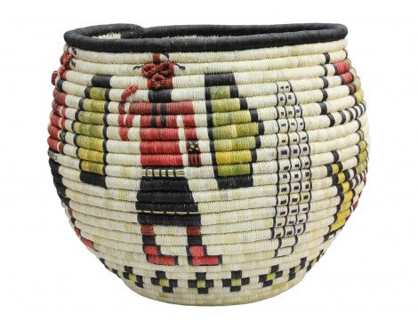 Gladys Kagenveama, Hopi Coil, Mudhead, Corn Maidens, 13" x 10 1/2 ...