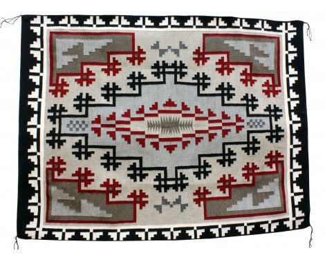 Charlene Begay, Ganado Red, Navajo Handwoven Rug, 71'' x 55'' – Perry ...